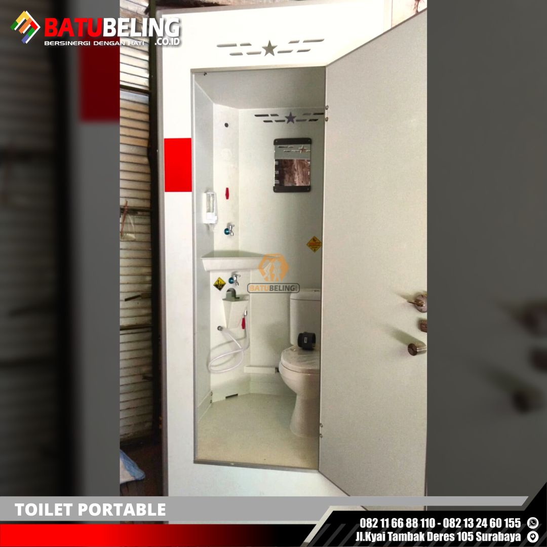 Jual Toilet Portable PVC Kuat Tahan Lama